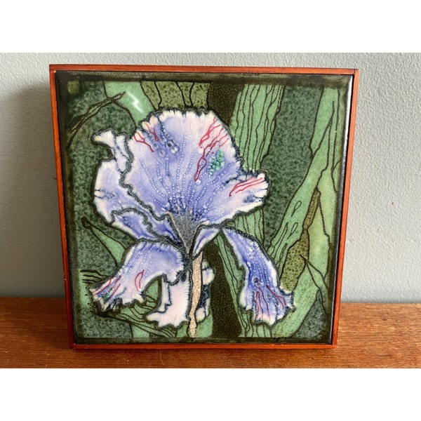 Iris Tile - Etsy