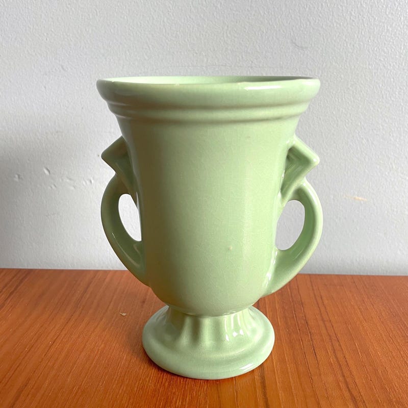 Double Handle Vase - Etsy