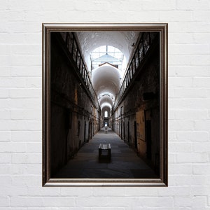 Cell Block 7 - Eastern State Penitentiary (digital Prints) - Etsy