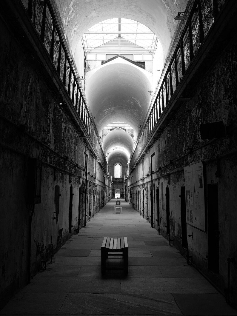 Cell Block 7 - Eastern State Penitentiary (digital Prints) - Etsy