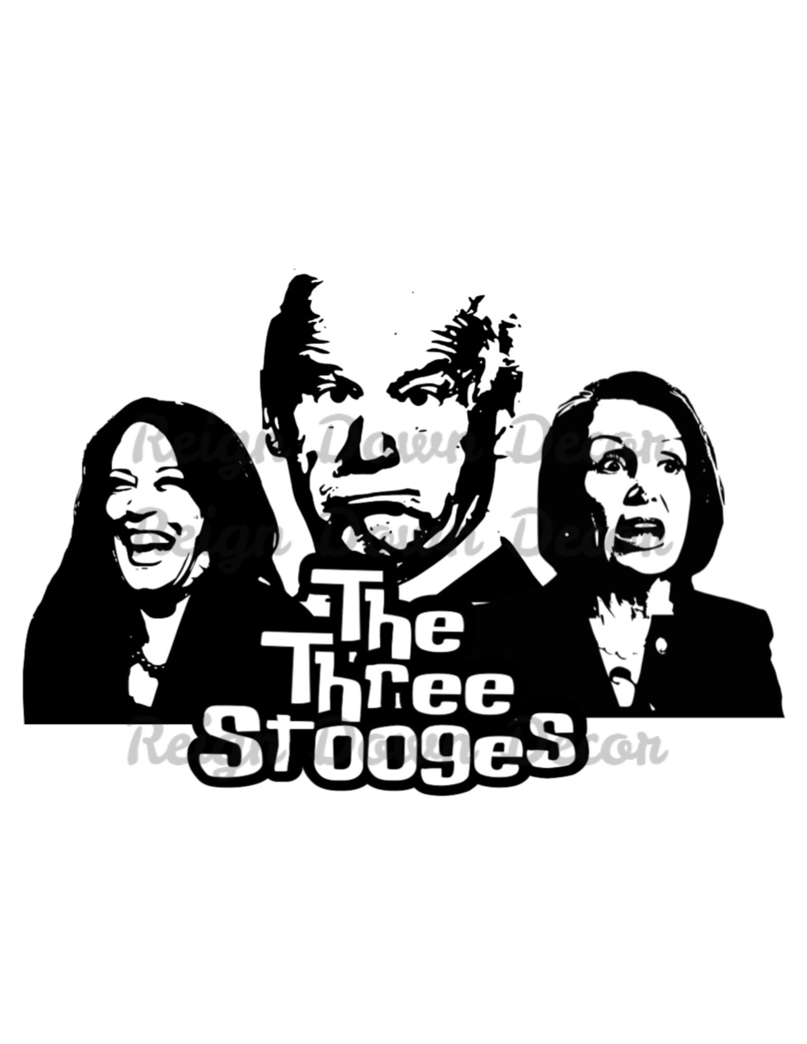 Three Stooges Svg, Biden Svg, Harris SVG, Pelosi Svg, Election 2024 Svg ...