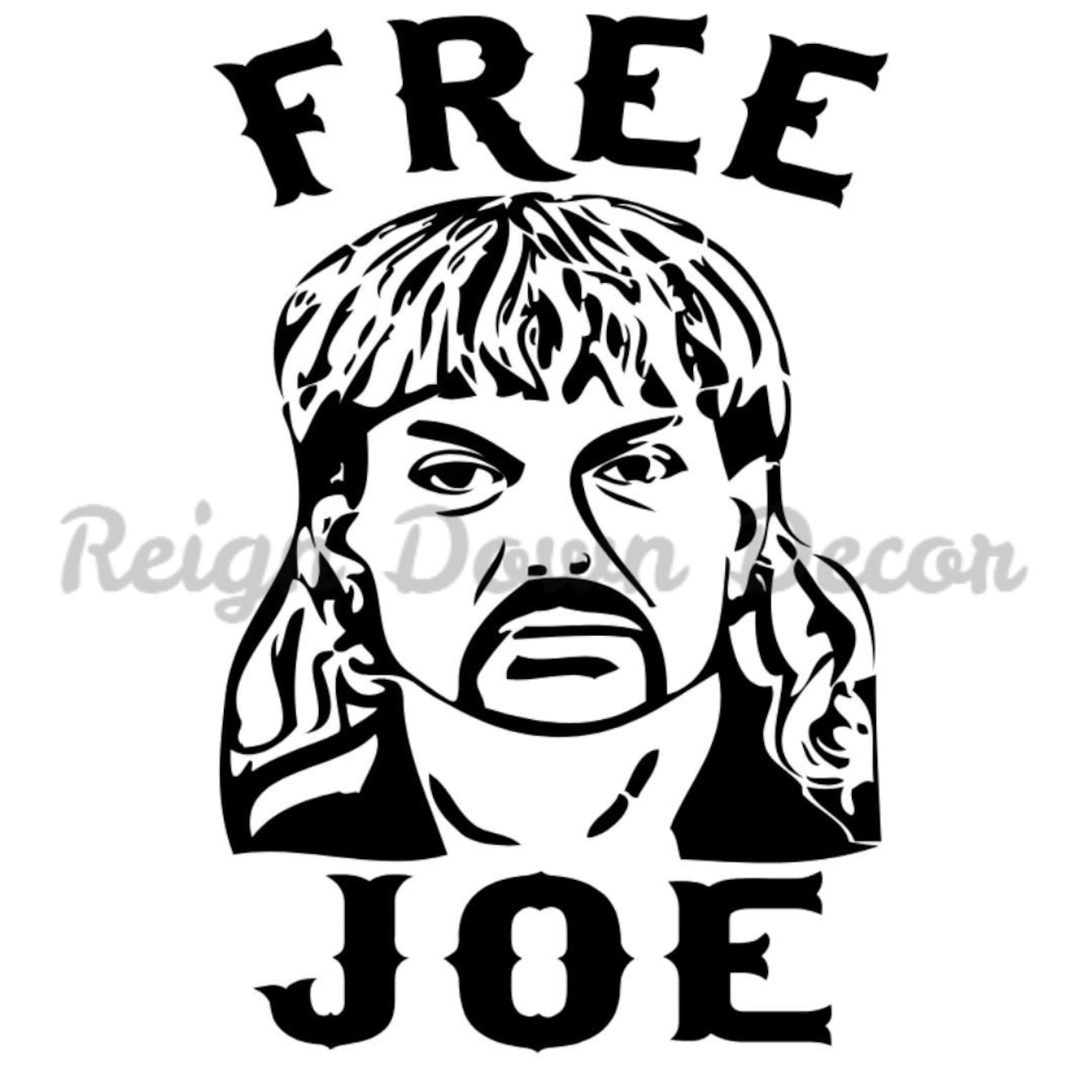 Free Joe Svg, Joe Exotic Svg, Tiger King Svg, Cool Cats and Kittens Svg ...