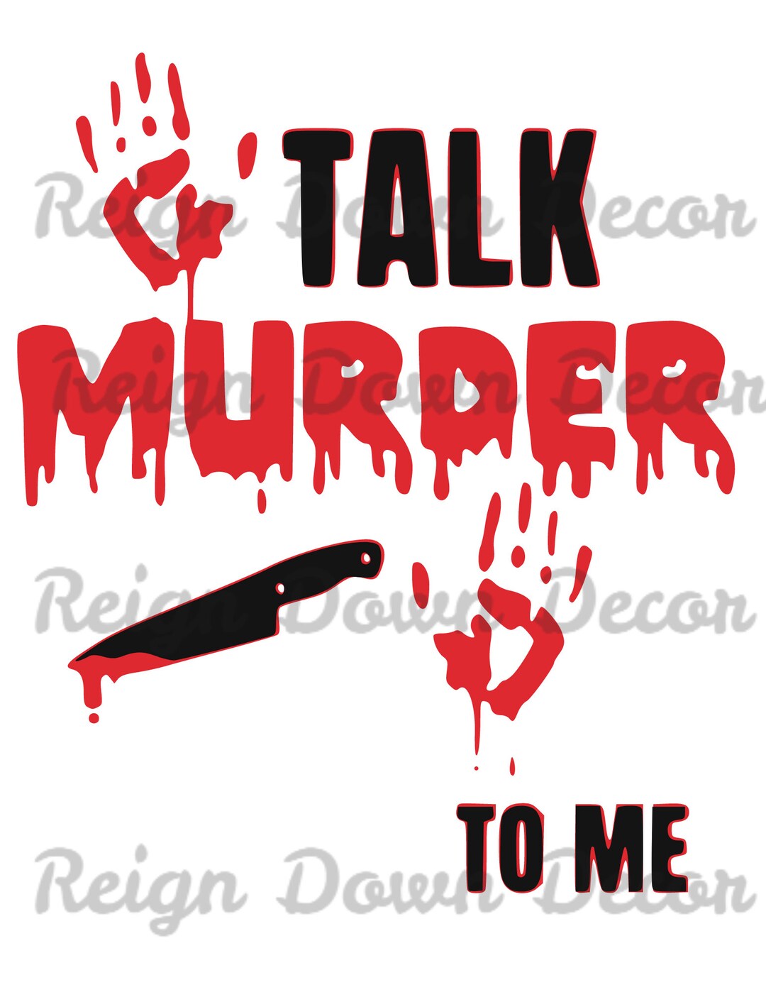 Murder Svg, Talk Murder to Me Svg, Halloween Svg, Crime Svg, Crime ...