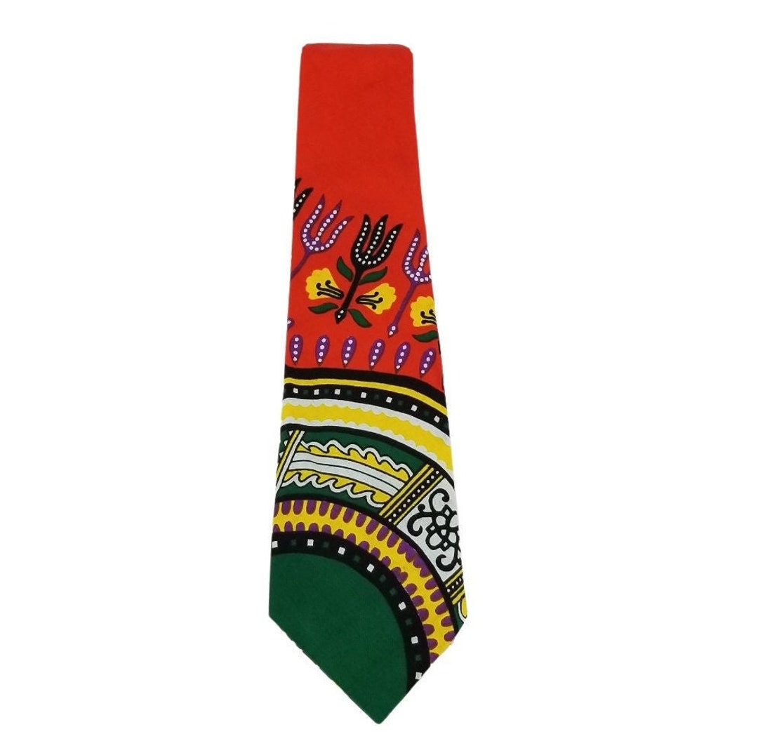 African Neck Tie, Necktie | Dashiki Neck Tie, Necktie | Kente Neck Tie ...
