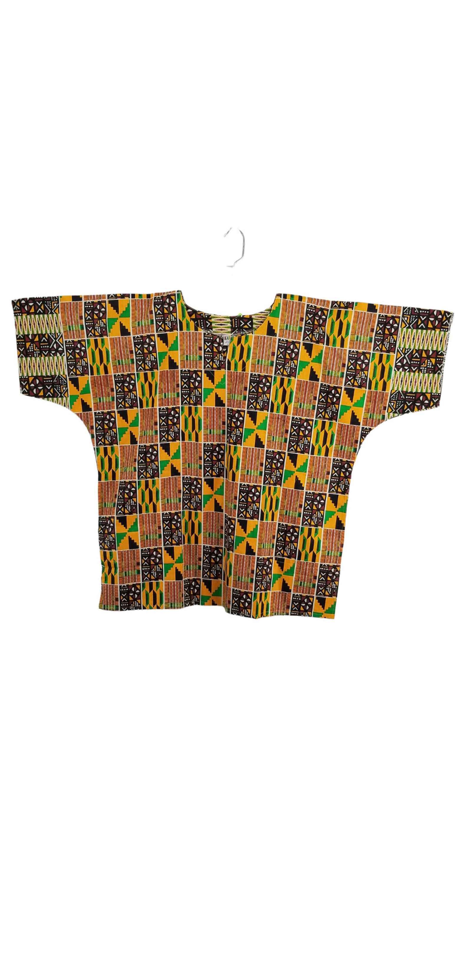 Dashiki Shirt Top for Men and Women Unisex | African Clothing for ...
