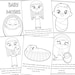 BABY MOSES Bible Story Coloring Pages| Bible Stories | Christian ...