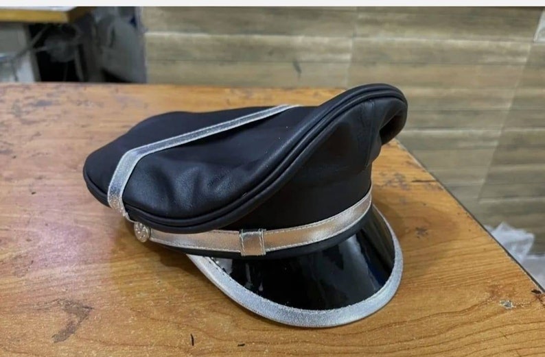 Finest Soft Real Leather Biker muir Cap Hat in All Sizes. - Etsy