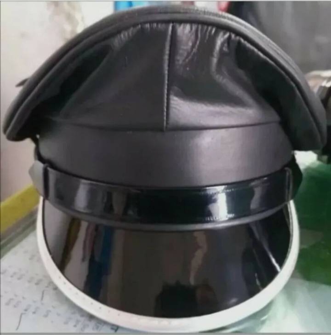 Finest Soft Real Leather Biker ,muir Cap Hat in All Sizes - Etsy