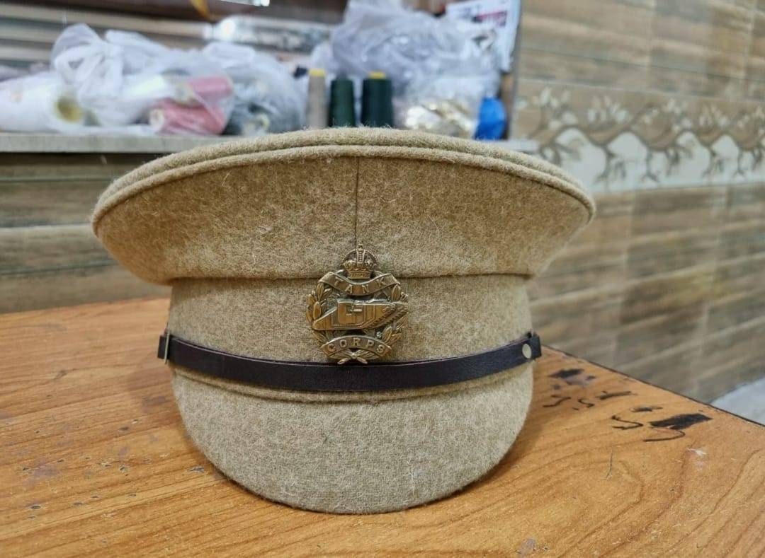 WW1 British Army 1917 Dated Tank Corps Wool Trench Cap - Etsy