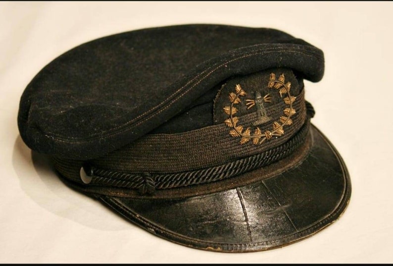 USA Revenue Cutter Visor Cap 1840 Reproduction - Etsy