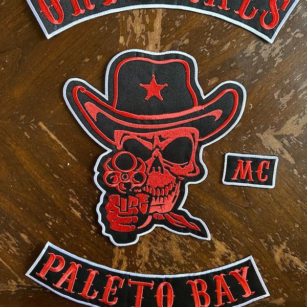 Vest Back Patch - Etsy UK