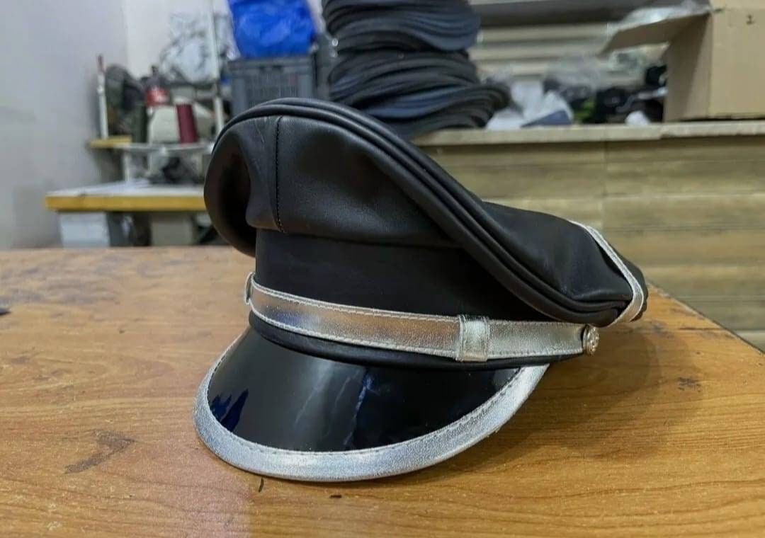 Finest Soft Real Leather Biker muir Cap Hat in All Sizes. - Etsy