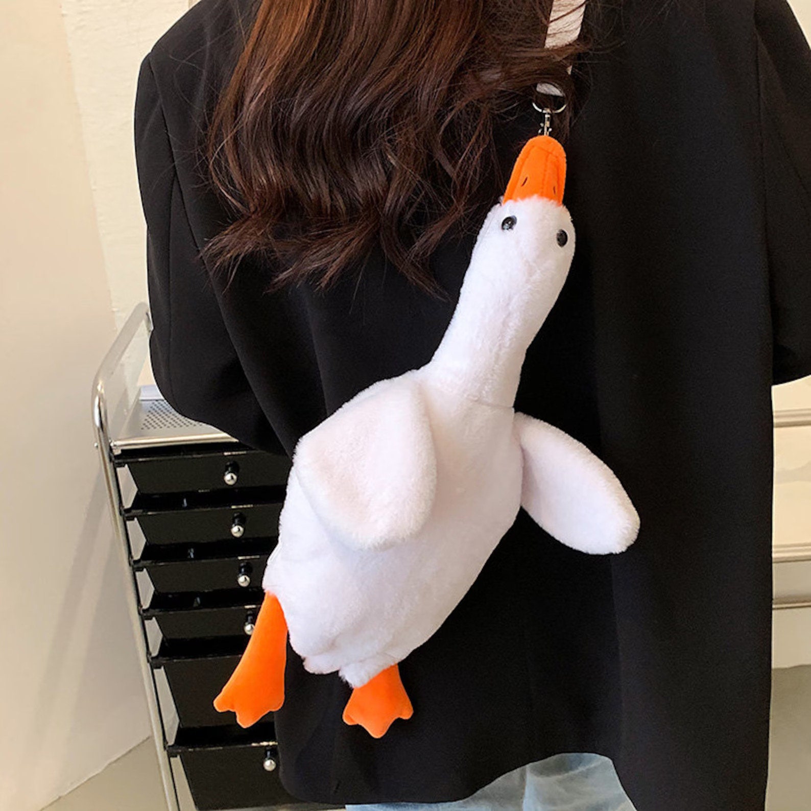 Duck Crossbody Bag, Cute Daily Bag, Women's Messenger Bag doll Laptop ...