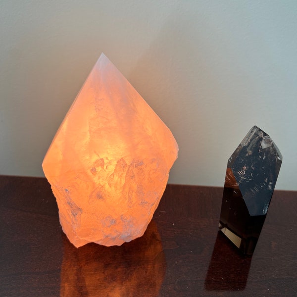 Crystal Lamp - Etsy