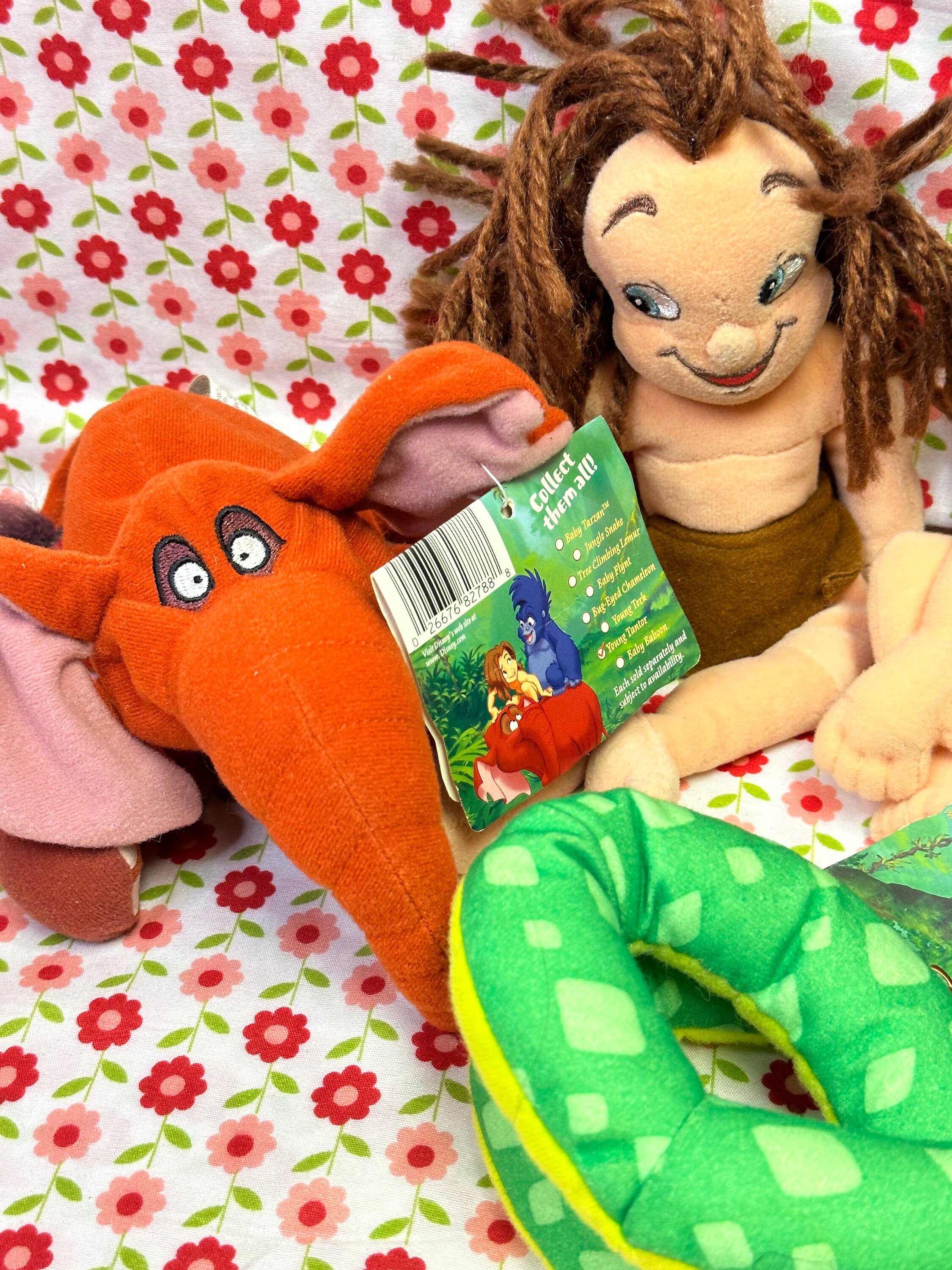 Tarzan Disney Animated Movie Bean Bag Lot of 6 Snake Lemur - Etsy Australia