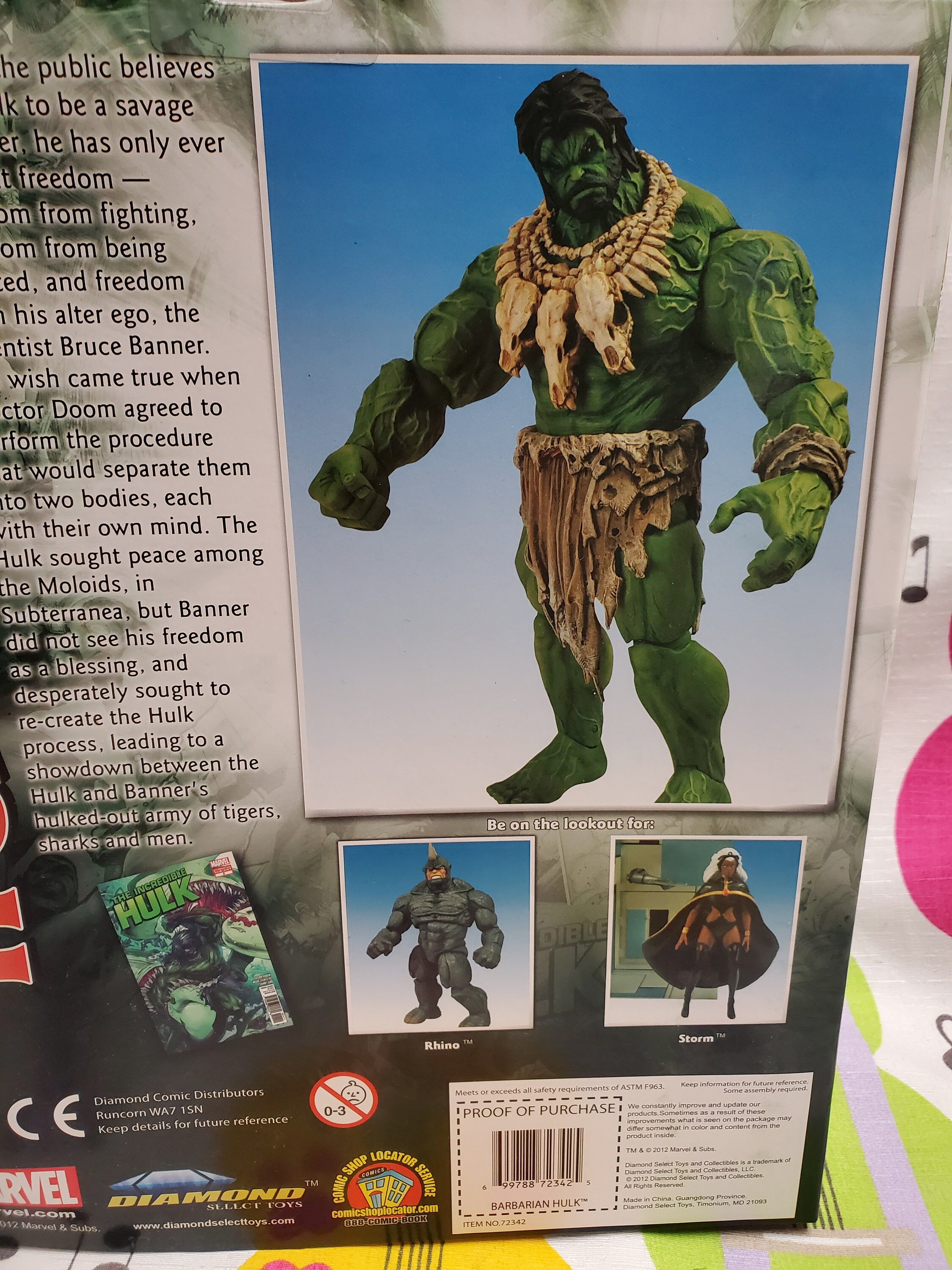 Marvel Select Barbarian Hulk