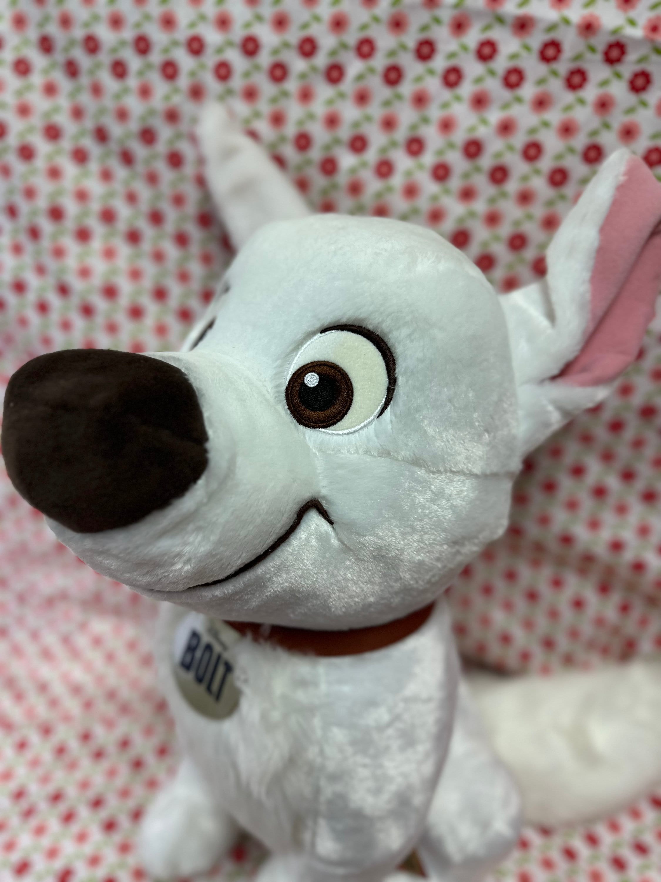 Bolt Plush 10th Anniversary Soft Jumbo 17 White Dog Disney - Etsy Canada