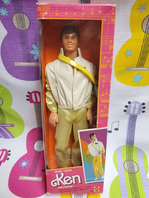 Vintage Ken Music Lovin Doll 2388 New NRFB 1985 Mattel Inc. - Etsy