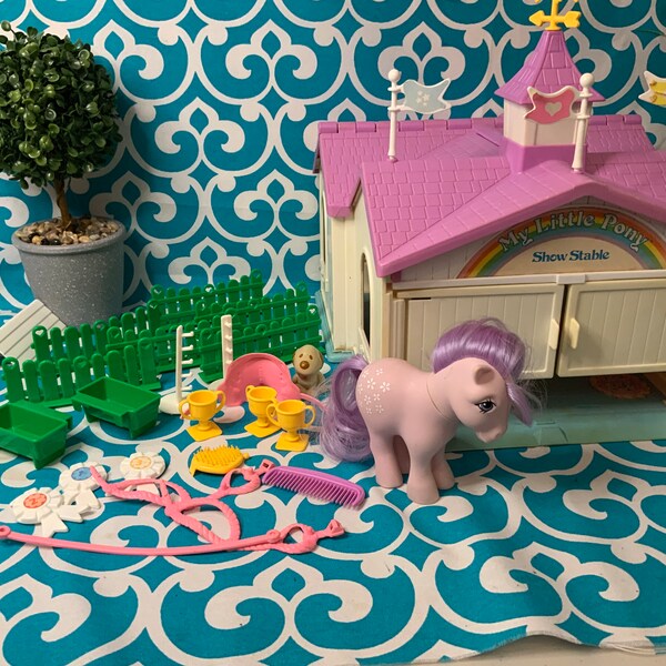 My Little Pony Stable 1980s - Etsy