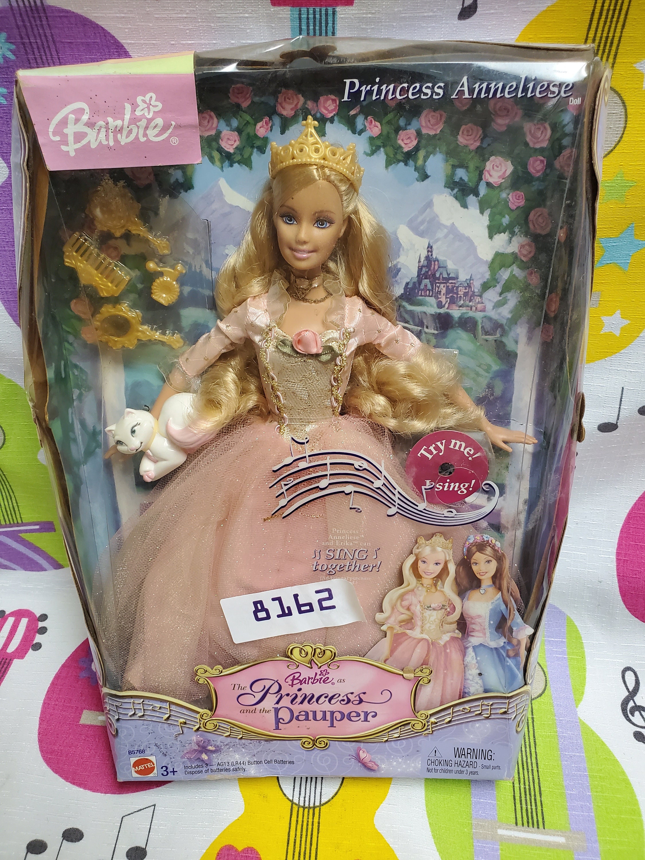 Mattel Barbie Anneliese Princess And The Pauper Doll Etsy Australia