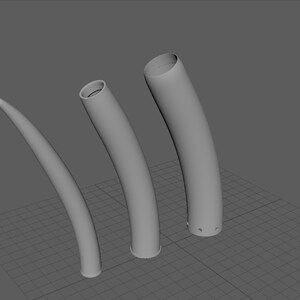 Retractable Claws STL Files for 3D Printing, Cosplay, Digital Download ...