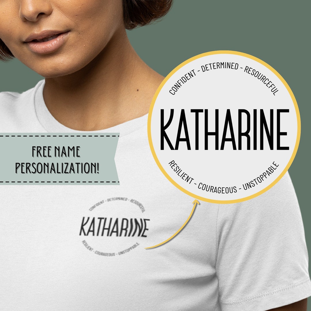 Personalized Encouragement Gift Idea for Her Motivation Shirt ...