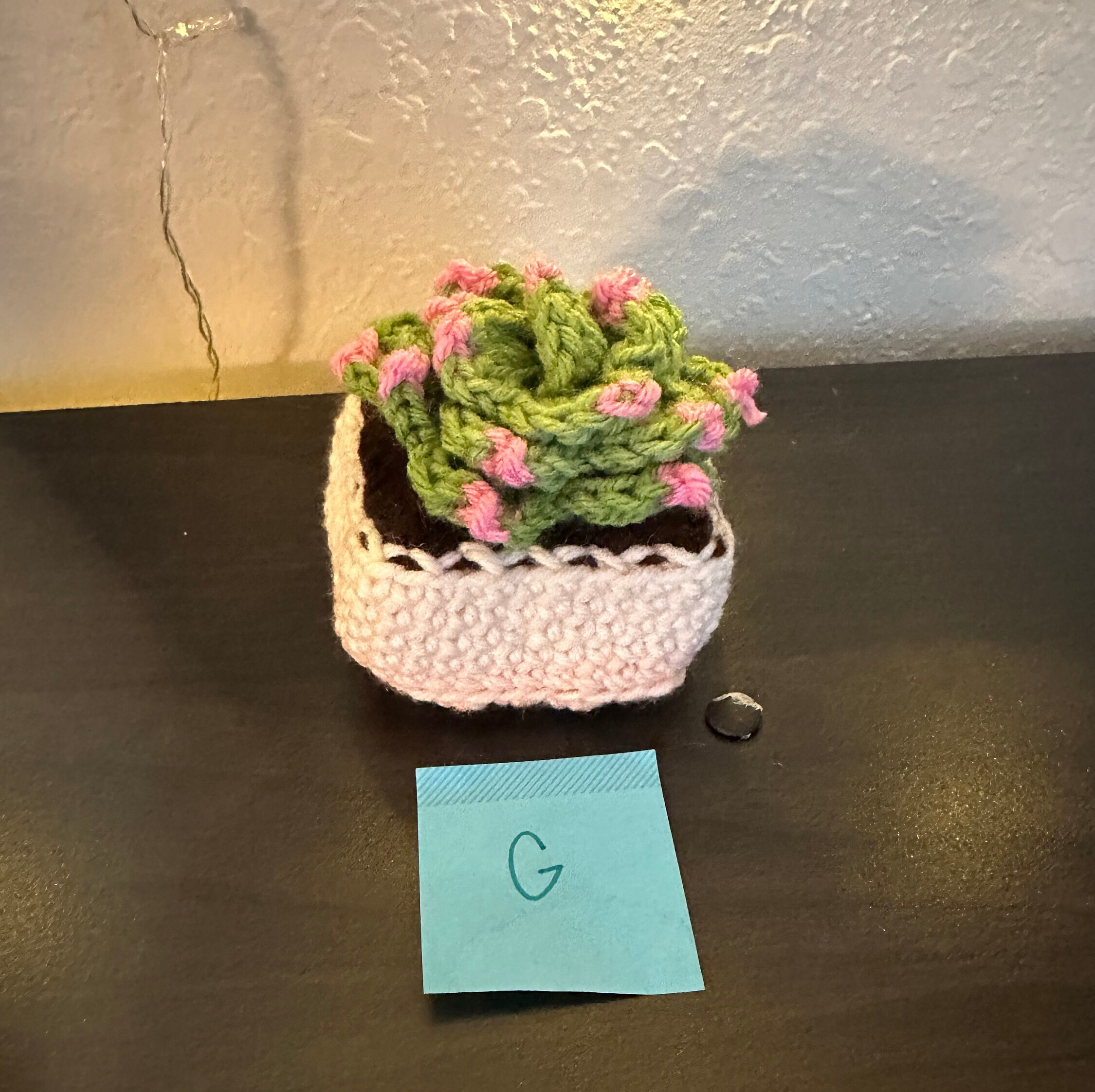 Mini Crochet Potted Plants - Etsy