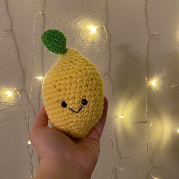 Crochet Lemon - Etsy