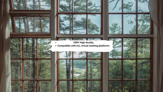 Desk Window Backdrops