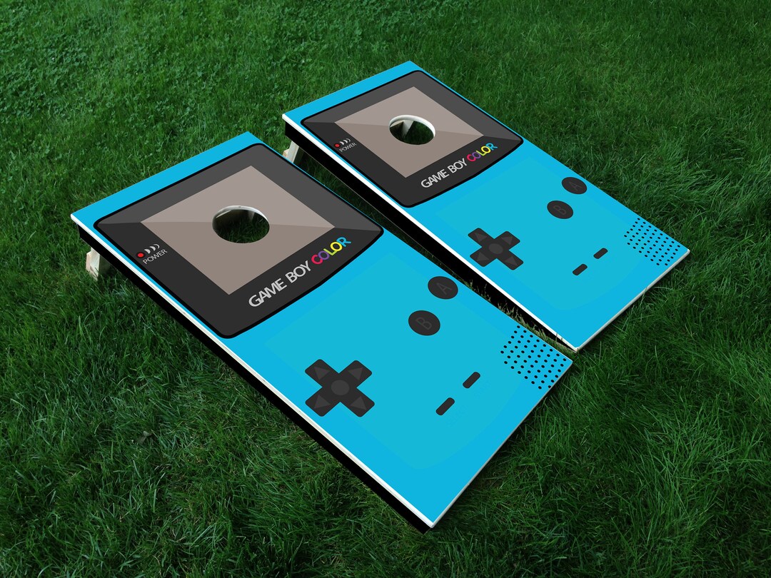 Cornhole Decal Cornhole Wrap Handheld Video Game - Set of 2 Vinyl ...