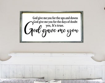 God Gave Me You - Etsy