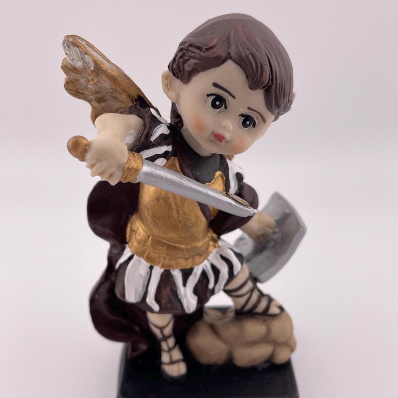 San Miguel Arcangel Statue - Etsy