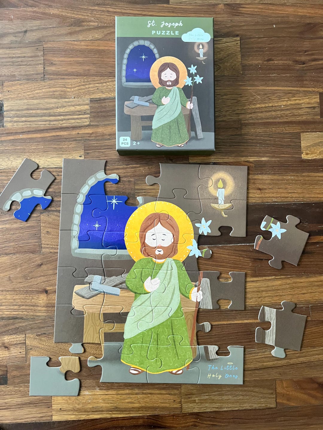 St. Joseph Kids' Puzzle, 24-piece | First Communion, Easter, Birthday ...