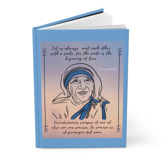 St Mother Teresa of Calcutta Catholic Prayer Journal Santa - Etsy