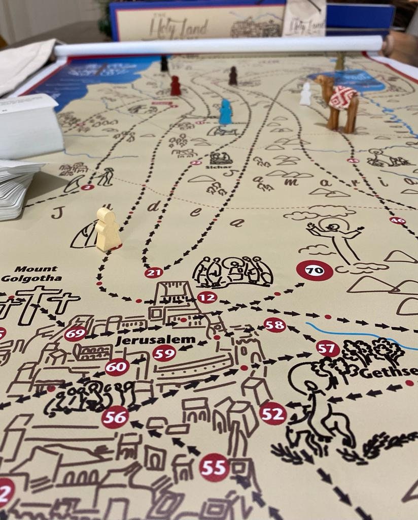 The Holy Land Game | Amazing Board Game, Educational and Fun | Catholic ...