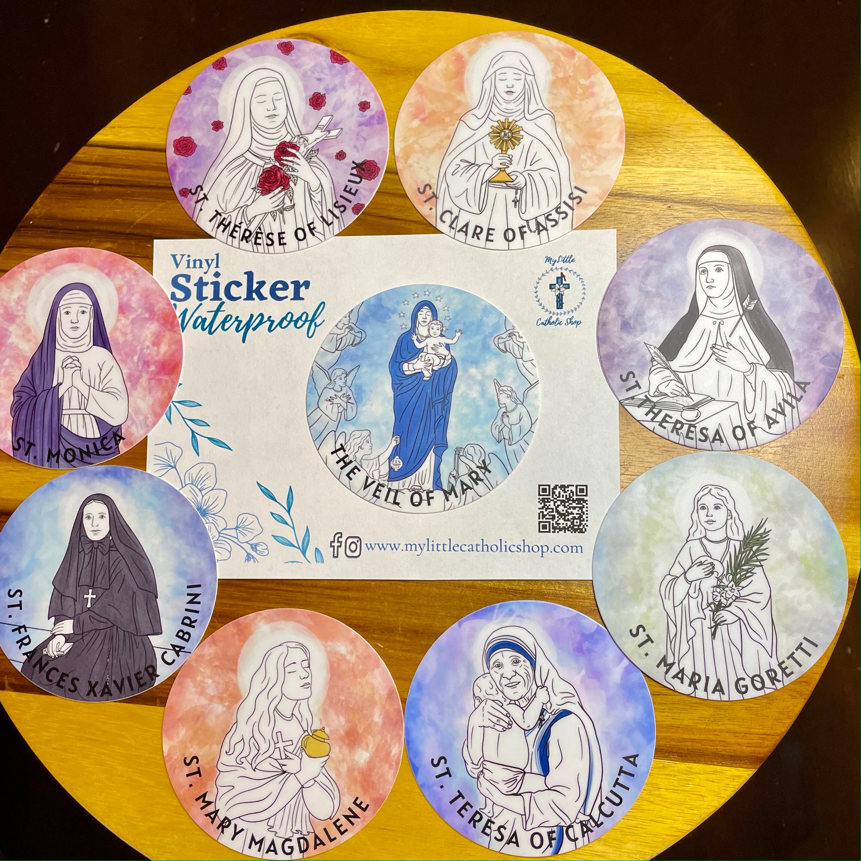 St. Francis of Assisi Waterproof Sticker | San Francisco De Asís ...