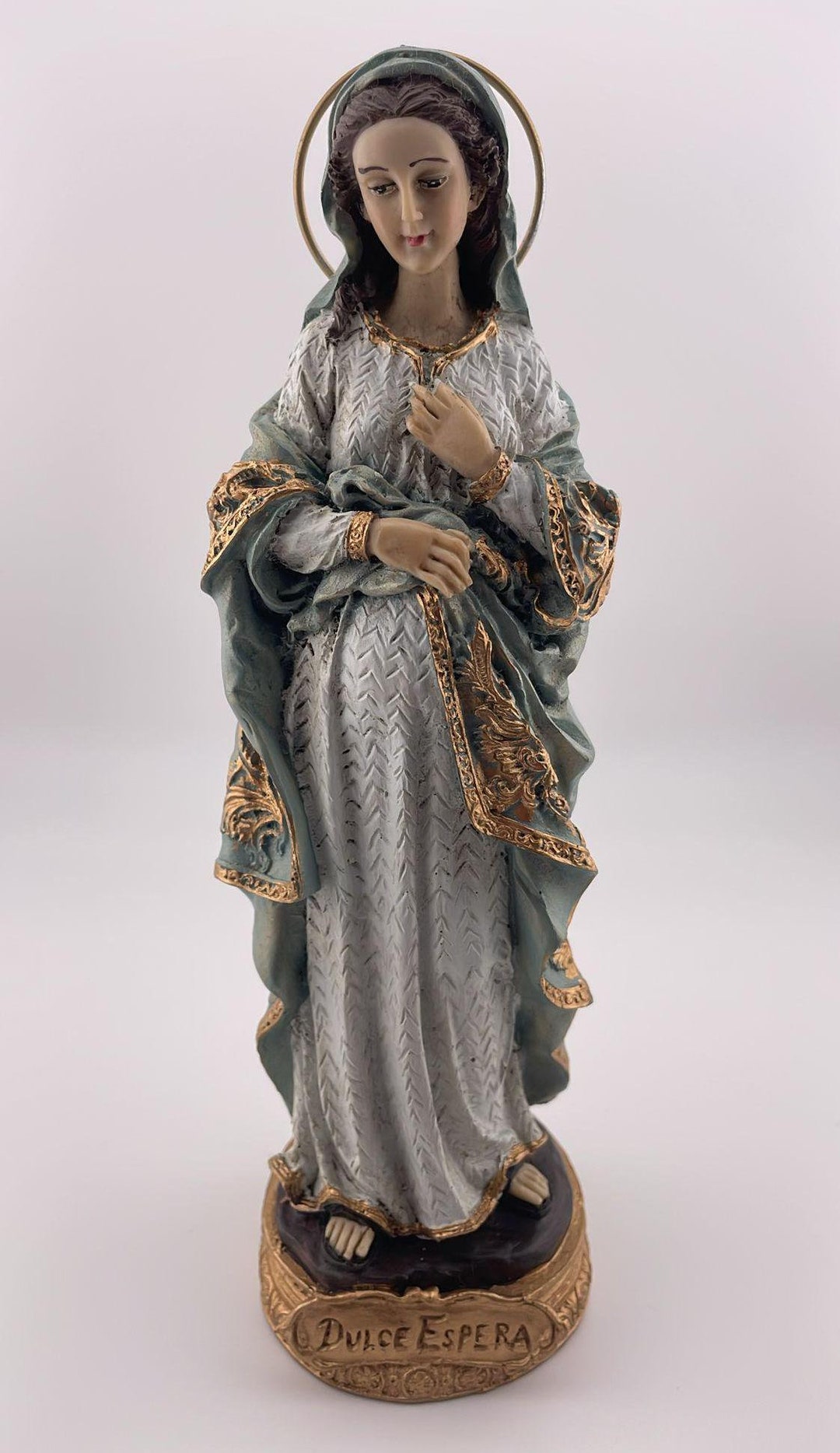 7.5 Pregnant Virgin Mary Statue Sweet Waiting Mary Statue Dulce Espera ...