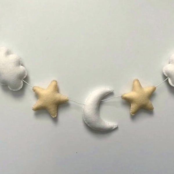 Moon Garland - Etsy