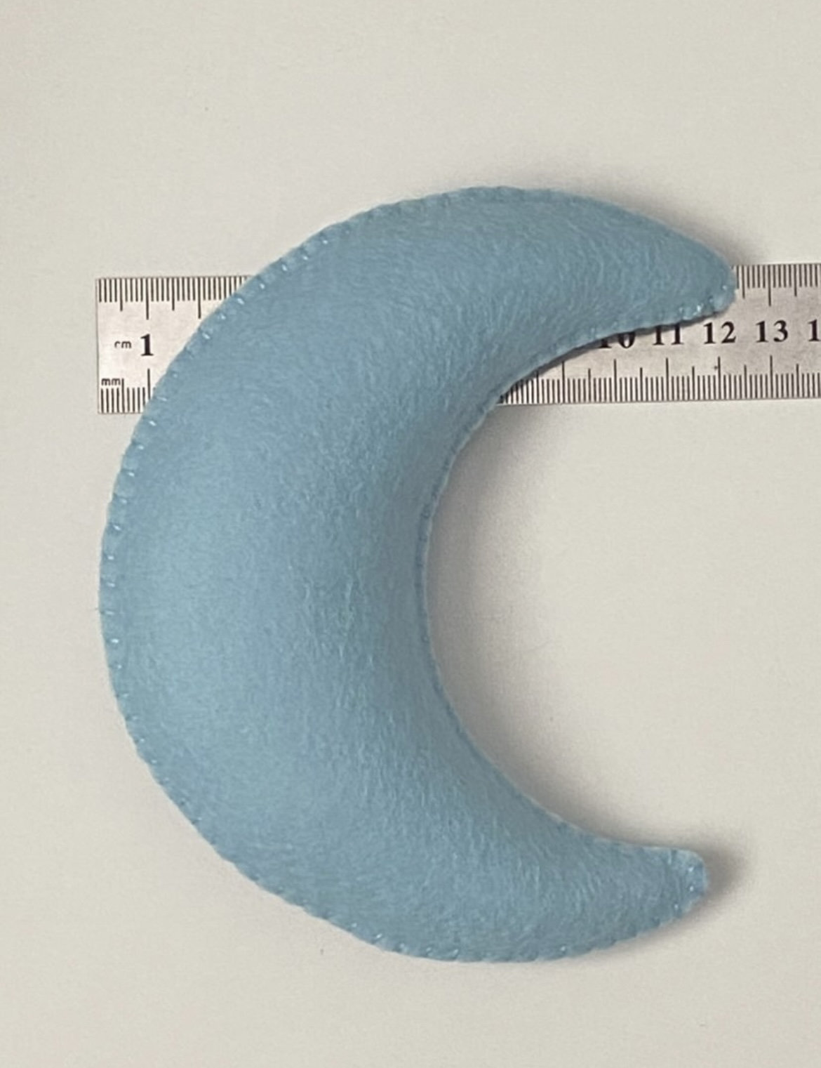 Baby Blue Moon, White Cloud, White Stars and Baby Blue Stars Wool Felt ...