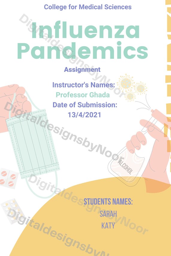 Design Template for Your Coverpage - Etsy