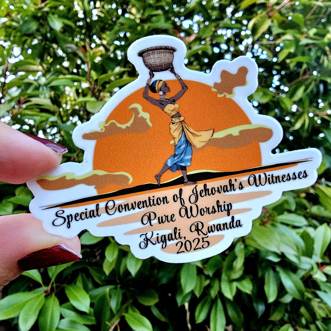 CUSTOMIZABLE Kigali Rwanda Special Convention of Jw's 2025 | Die Cut ...