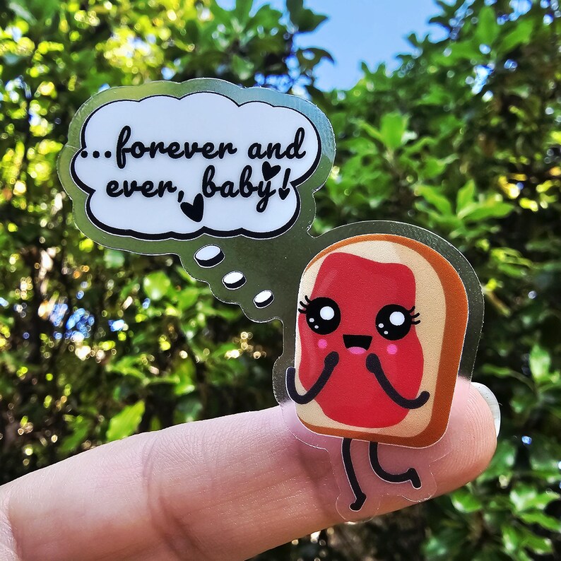 Cute PB&J Sticker Set for Couples – Adorable Duo – Fun Gift Idea for ...