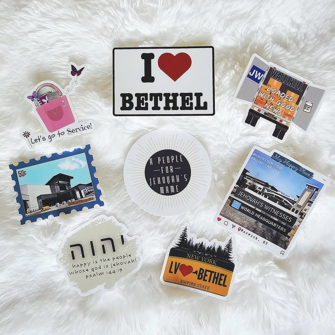JW Bethel Sticker Pack | Warwick, Wallkill, Patterson + More | Bethel ...