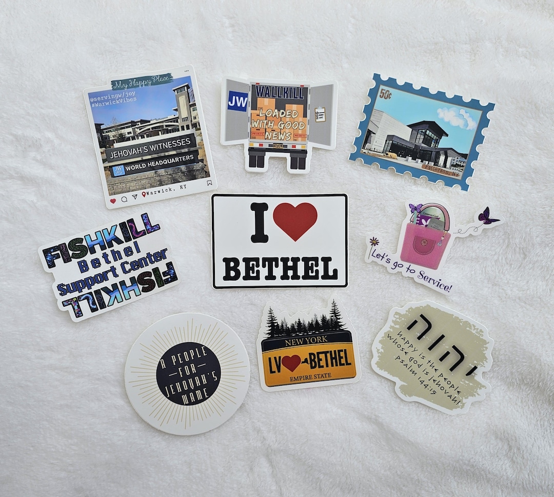 JW Bethel Sticker Pack | Warwick, Wallkill, Patterson, Fishkill ...