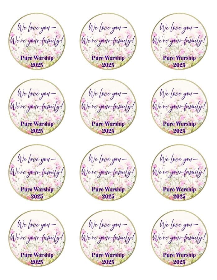 Printable JW Convention Gift Tags | Avery 5294 2.5" Circle Stickers ...