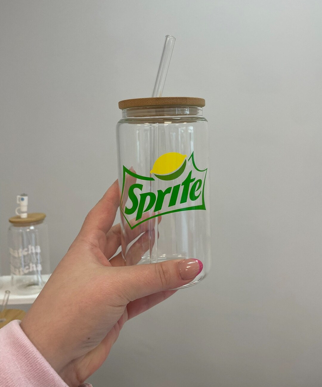 SPRITE Libbey Can Glass 16 Oz | Iced Coffee Cup | Trendy Can Glass ...