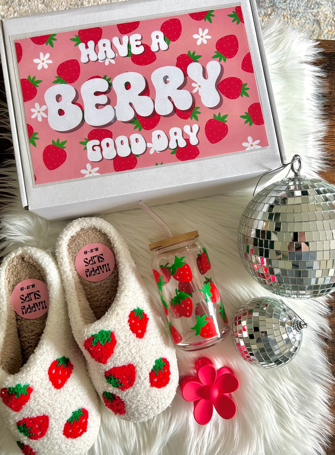 STRAWBERRY Gift Set - Etsy