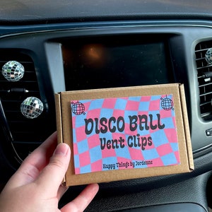 DISCO BALL Car Vent Clips - Etsy