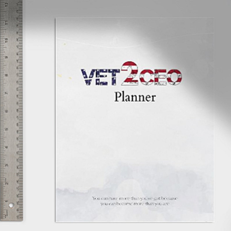 Military Planner Print at Home Digital Minimalistic Veteran USA ...