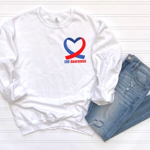 CHD Awareness Sweatshirt Congenital Heart Defect Awareness Shirt Heart ...